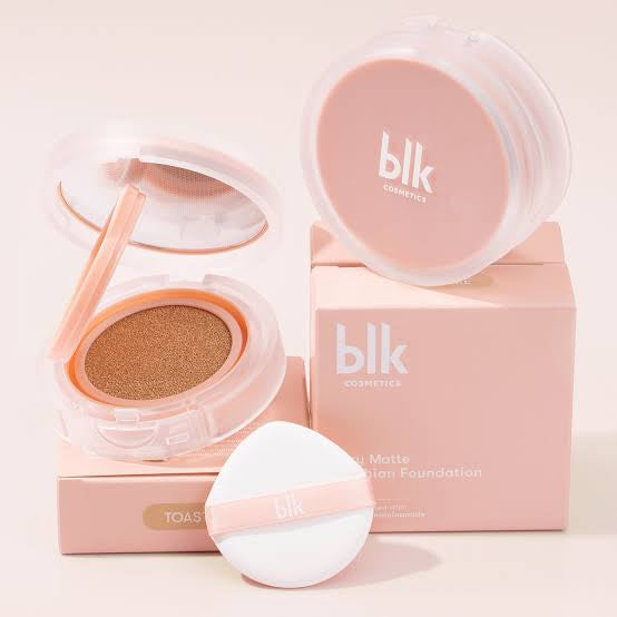 BLK | Airy Matte Cushion Foundation 14g | Skincare Products in Qatar