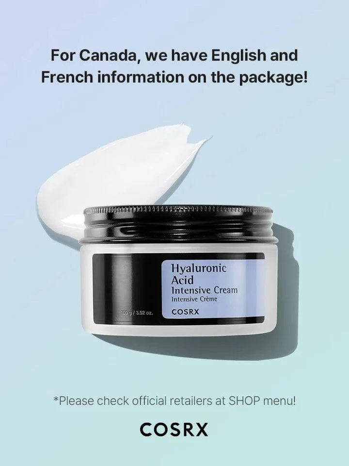 COSRX Hyaluronic Acid Intensive Cream Qatar | Best Hydrating Skincare ...