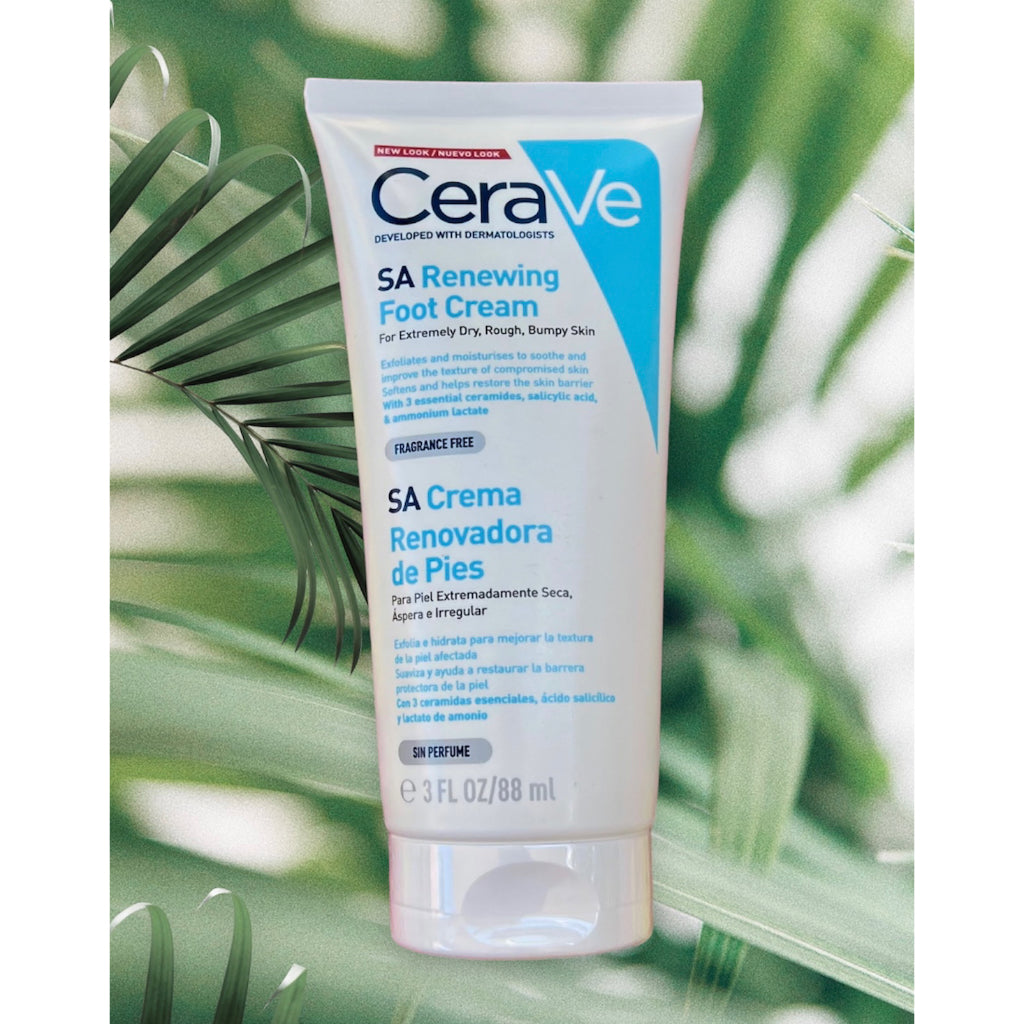 CeraVe | Renewing SA Foot Cream Very Dry Cracked Skin Qatar | Intensive ...