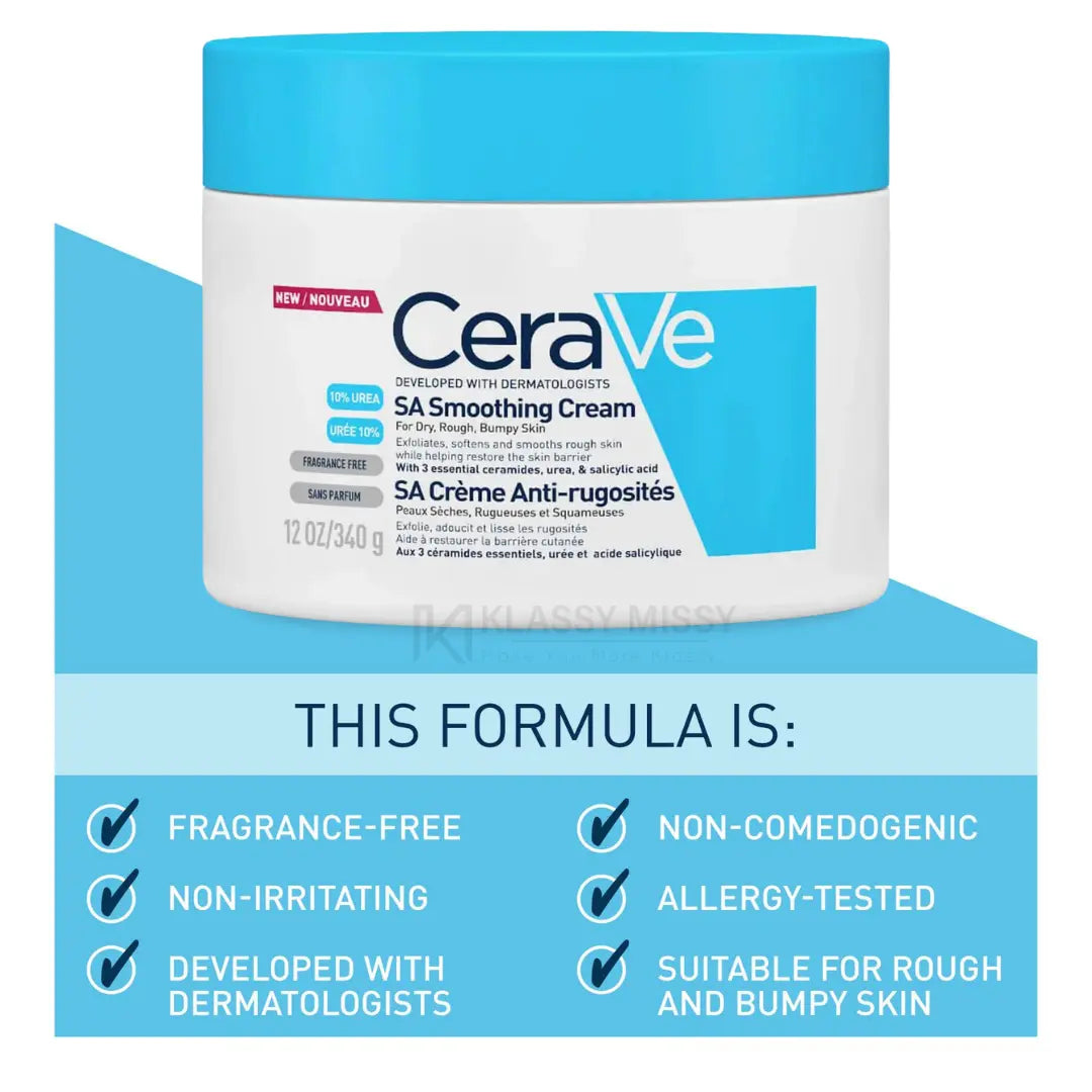 CeraVe | SA Smoothing Cream For Dry, Rough, Bumpy Skin Qatar ...