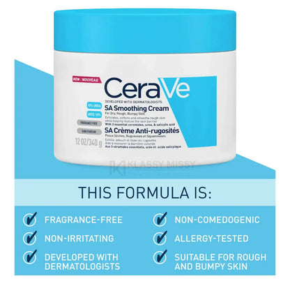CeraVe | SA Smoothing Cream For Dry, Rough, Bumpy Skin Qatar ...