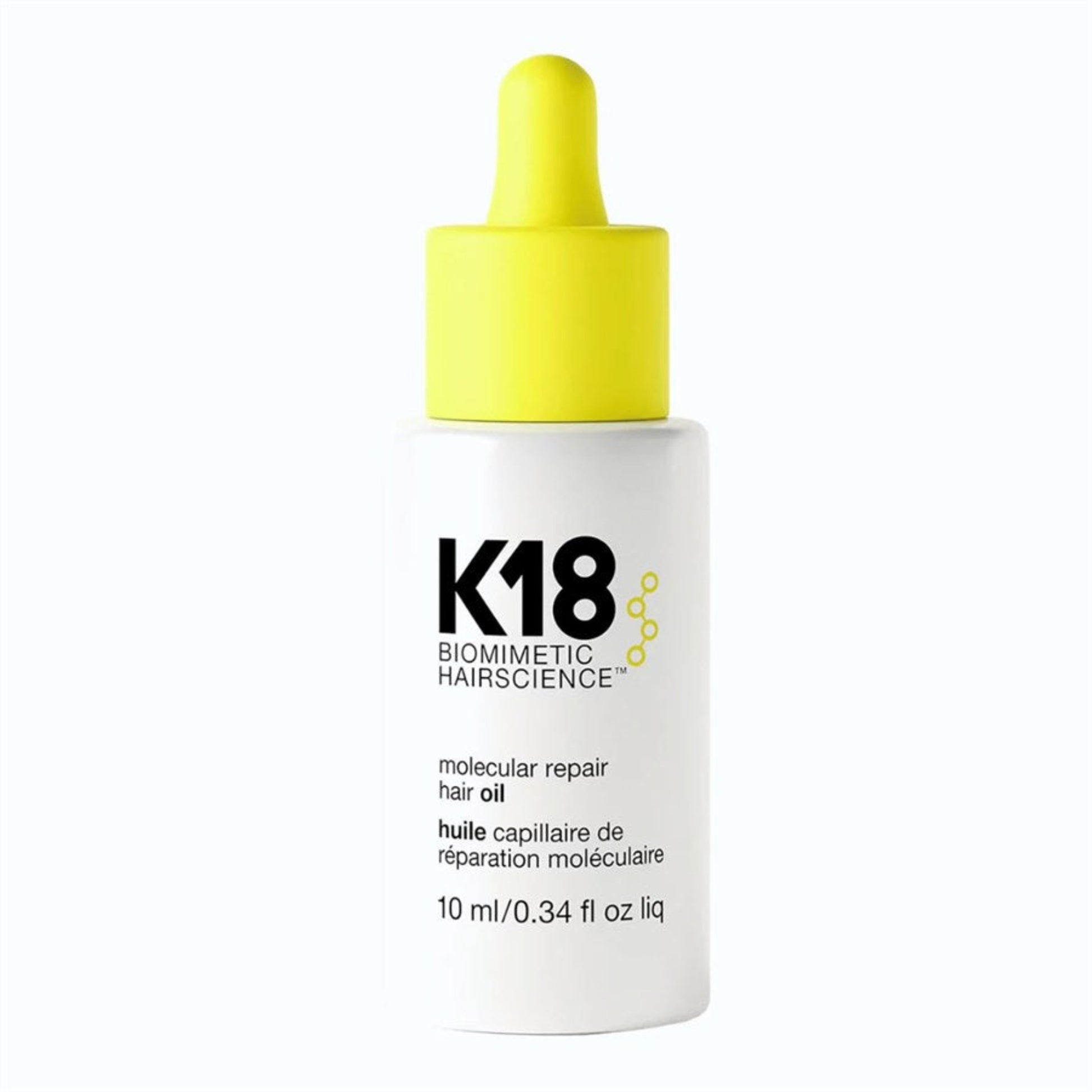 K18 | Biomimetic Hairscience Molecular Repair Hair Oil 30ml – All About Skin Doha