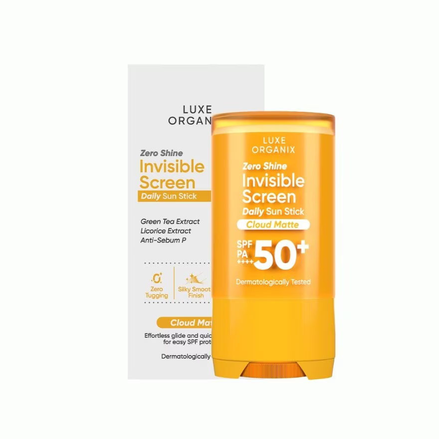 Luxe Organix | Zero Shine Invisible Screen Daily Sun Stick 17g ...