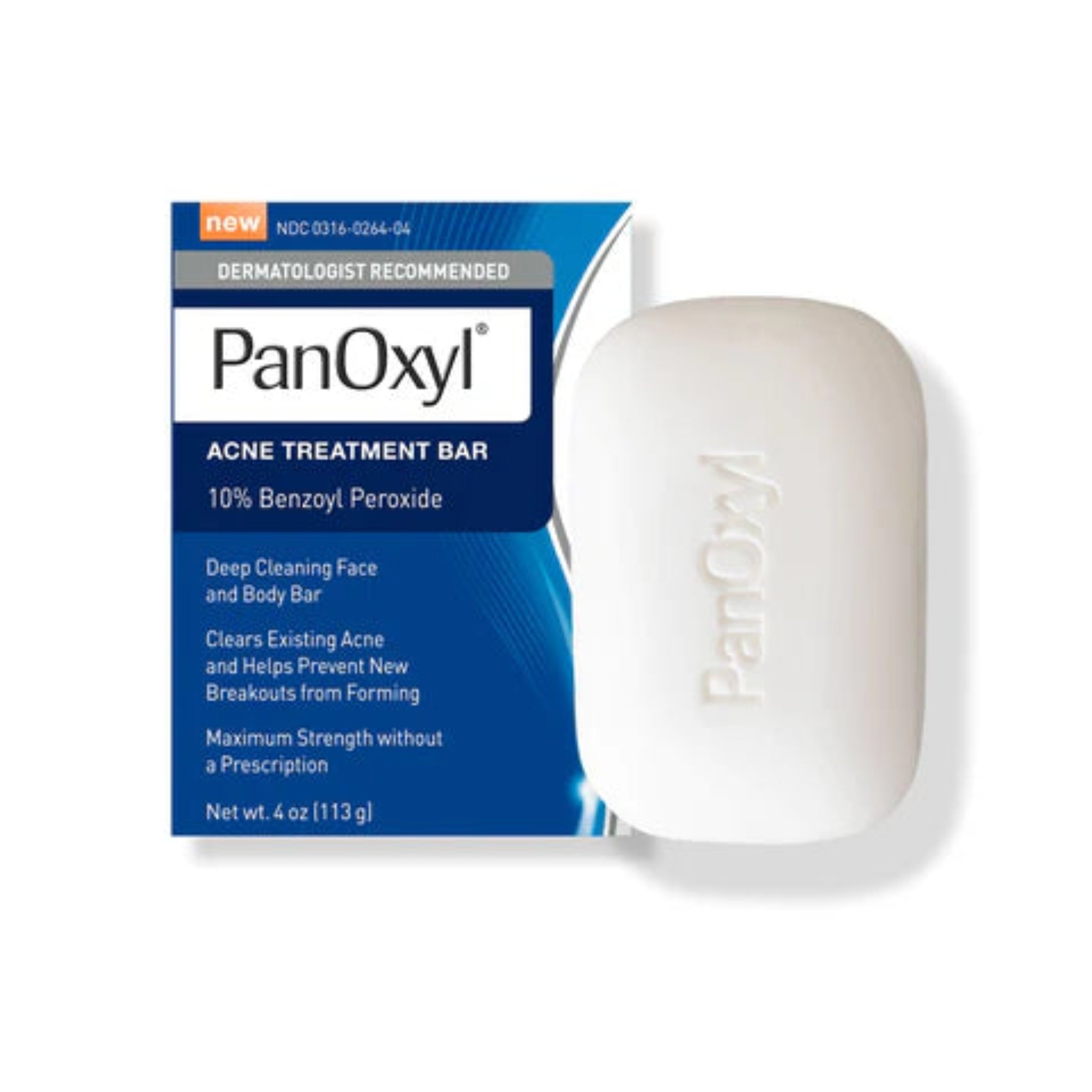 PanOxyl | Acne Treatment Bar 10% Benzoyl Peroxide 113g