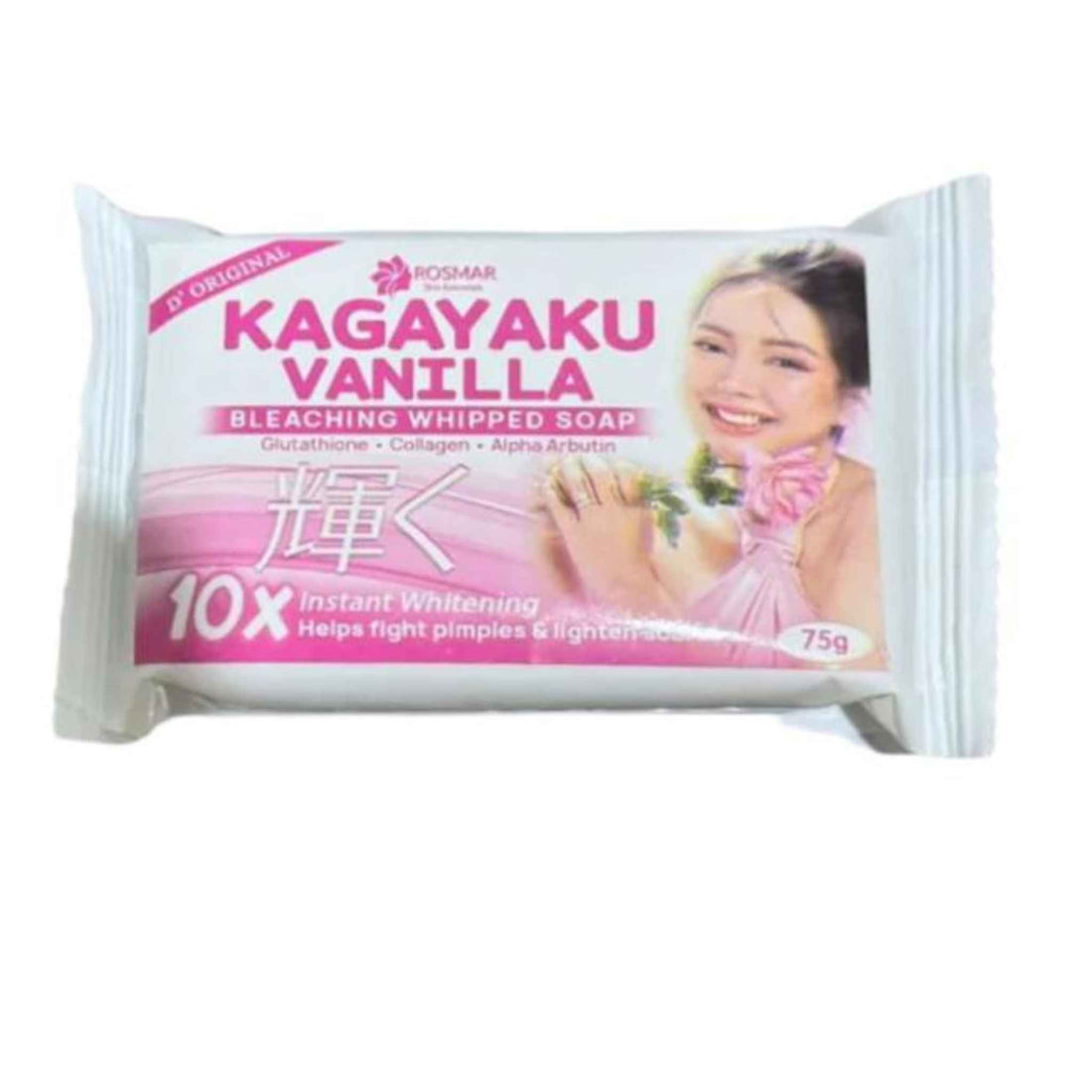 ROSMAR Skin Essentials Kagayaku Vanilla Bleaching Whipped Soap 75g